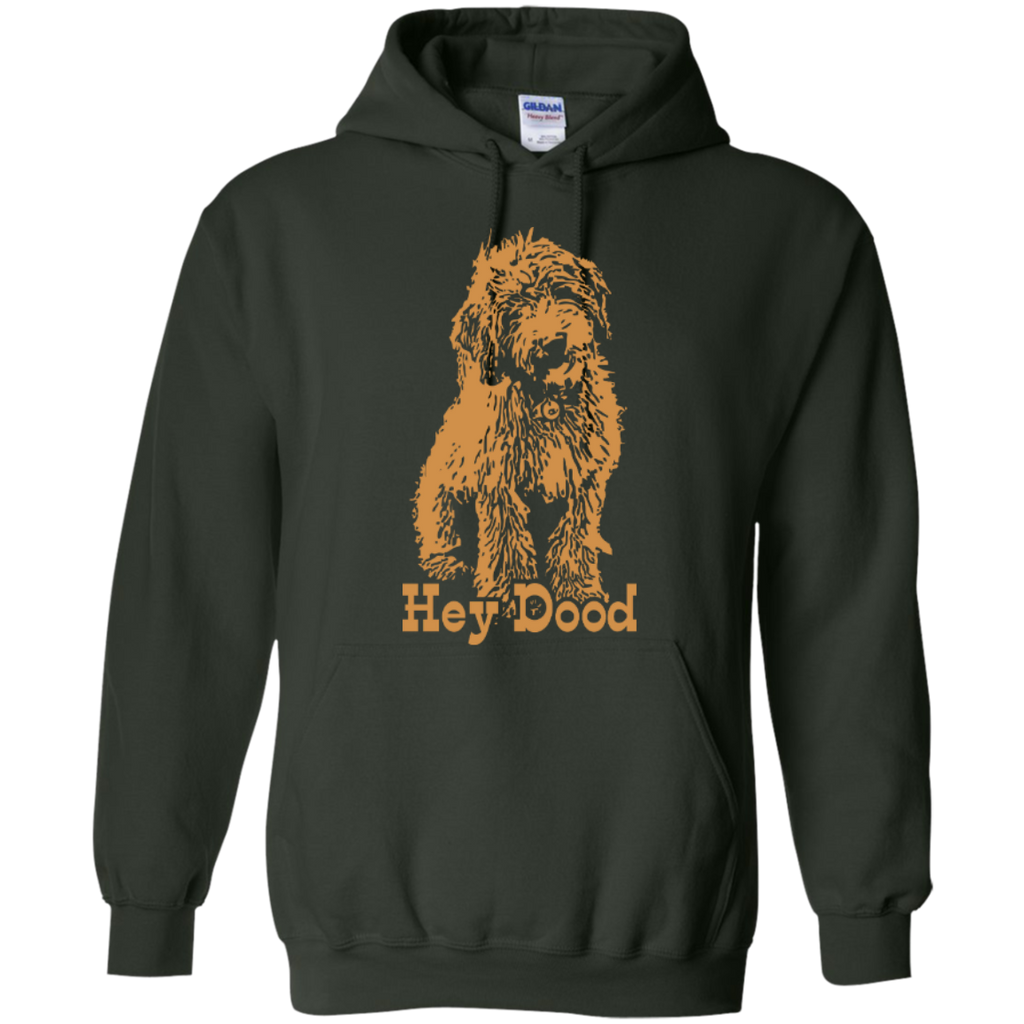 Hey Dood - Gildan Hoodie - I Love Goldendoodles