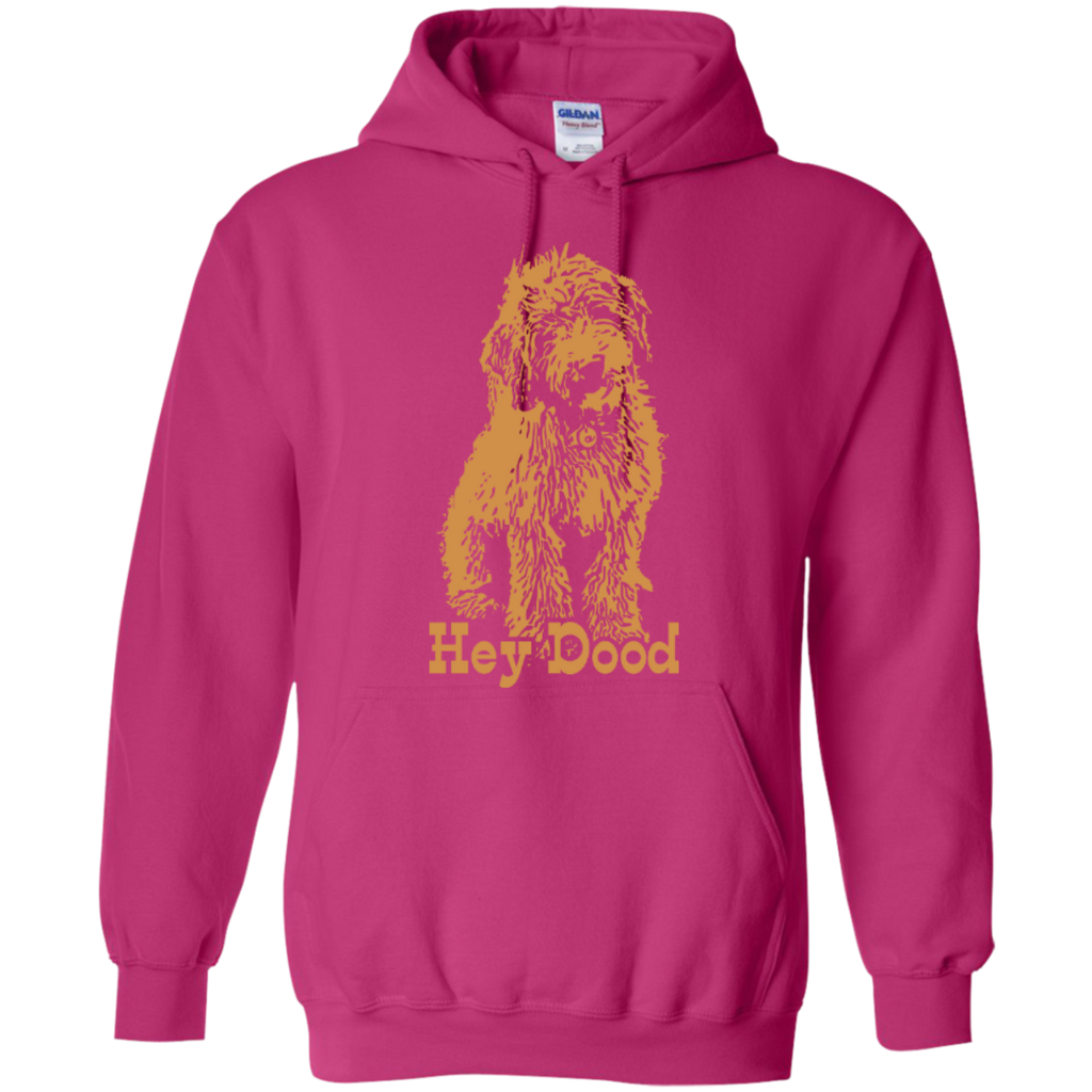 Hey Dood - Gildan Hoodie - I Love Goldendoodles